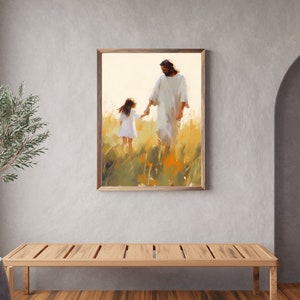 Teach Me to Walk in the Light Digital Download Christ Leading Girl ...