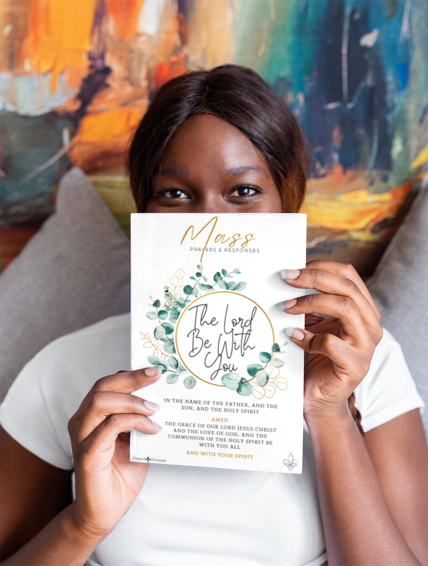 Catholic Mass Missalette, Beautiful Full Color, Matte Finish Card Stock ...