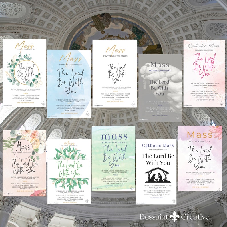Catholic Mass Missalette: Full Color Prayers & Responses - Etsy