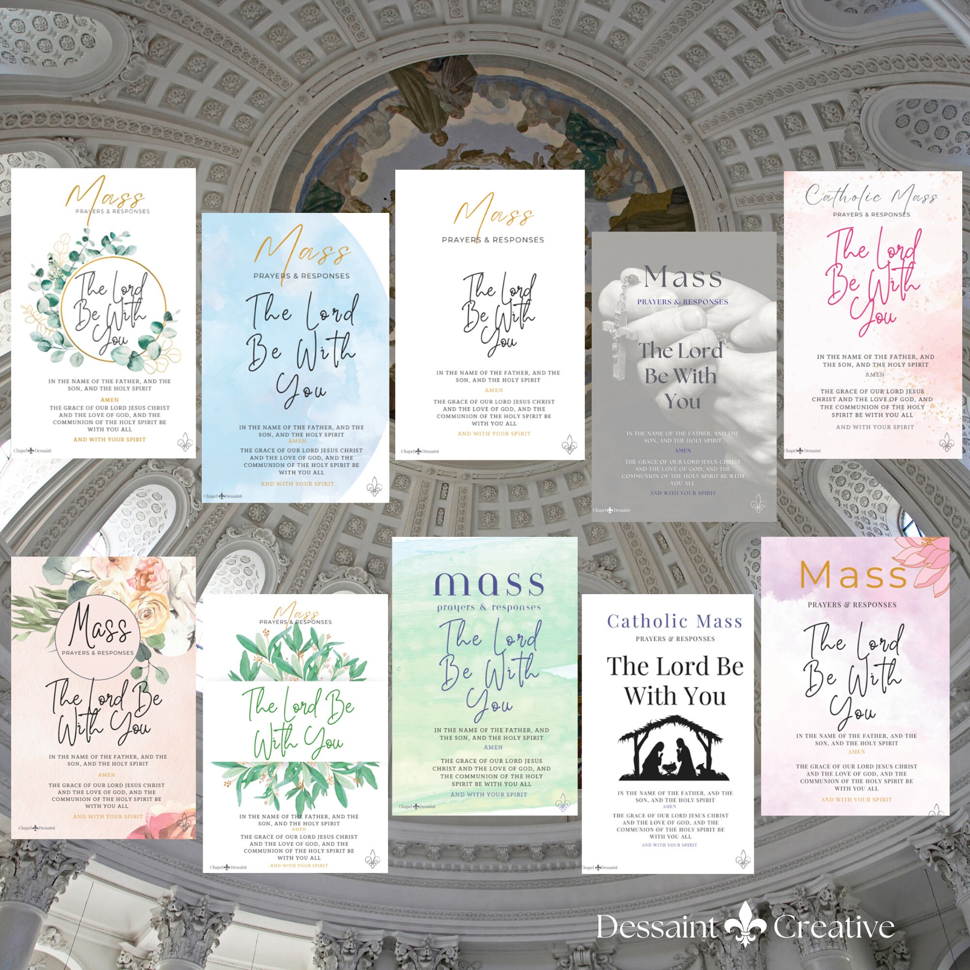 Catholic Mass Missalette: Full Color Prayers on Matte Cardstock - Etsy