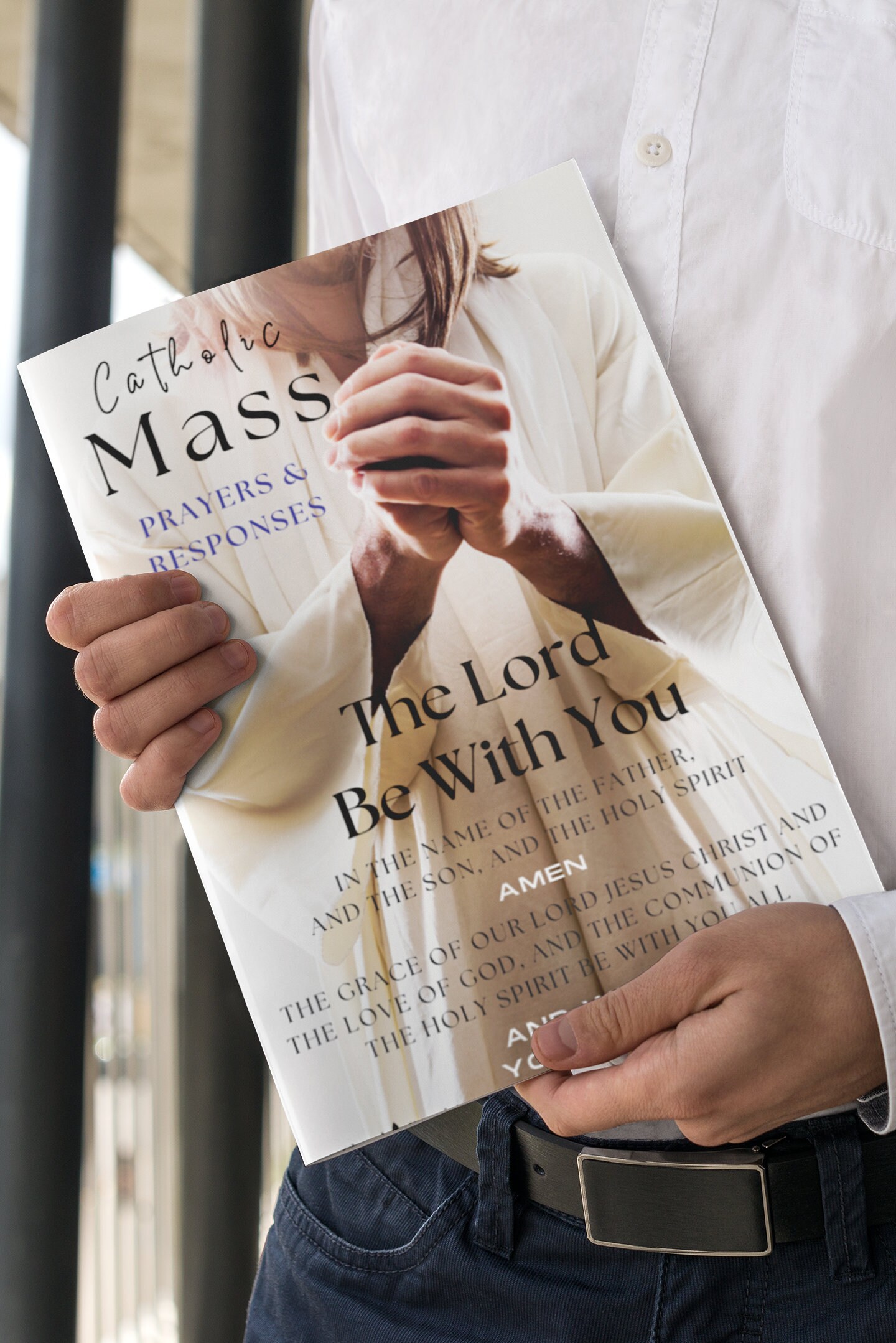 Catholic Mass Missalette, Beautiful Full Color, Matte Finish Card Stock ...