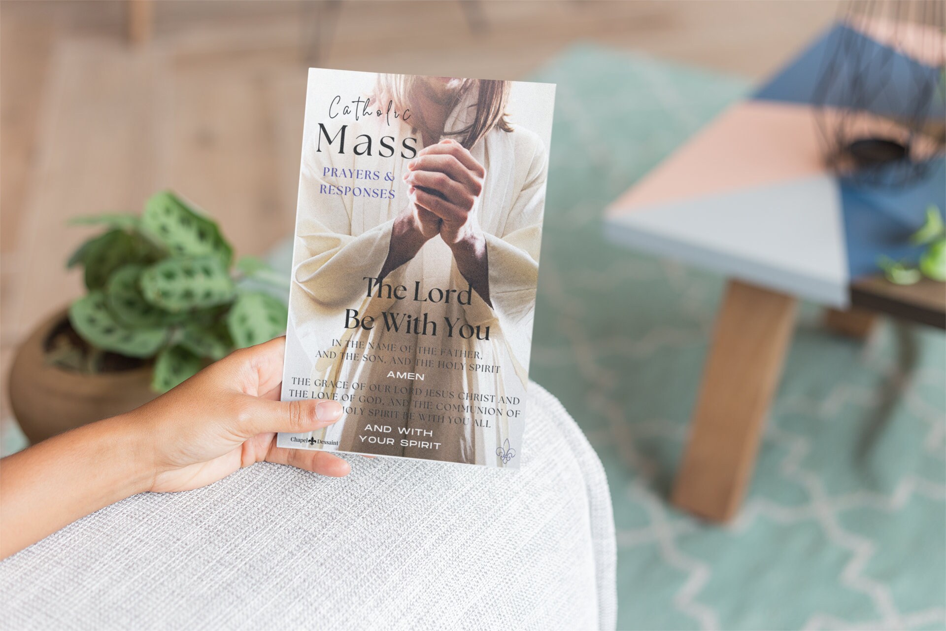 Catholic Mass Missalette, Beautiful Full Color, Matte Finish Card Stock ...