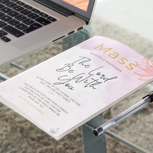 Catholic Mass Missalette, Beautiful Full Color, Matte Finish Card Stock ...