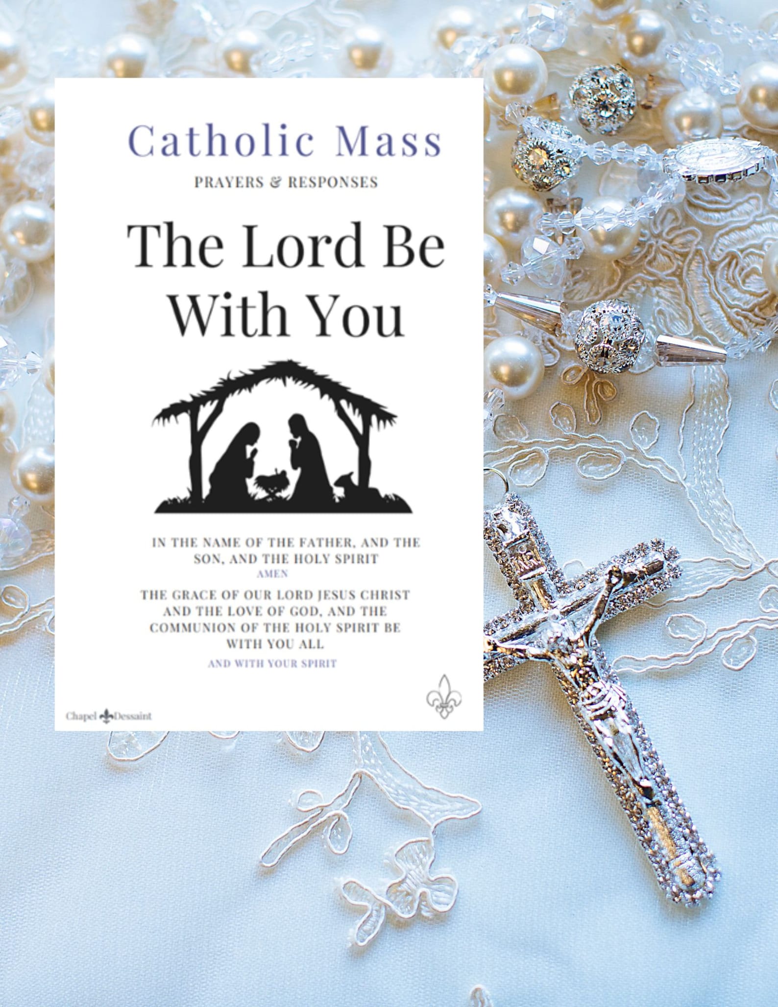 Catholic Mass Missalette, Beautiful Full Color, Matte Finish Card Stock ...