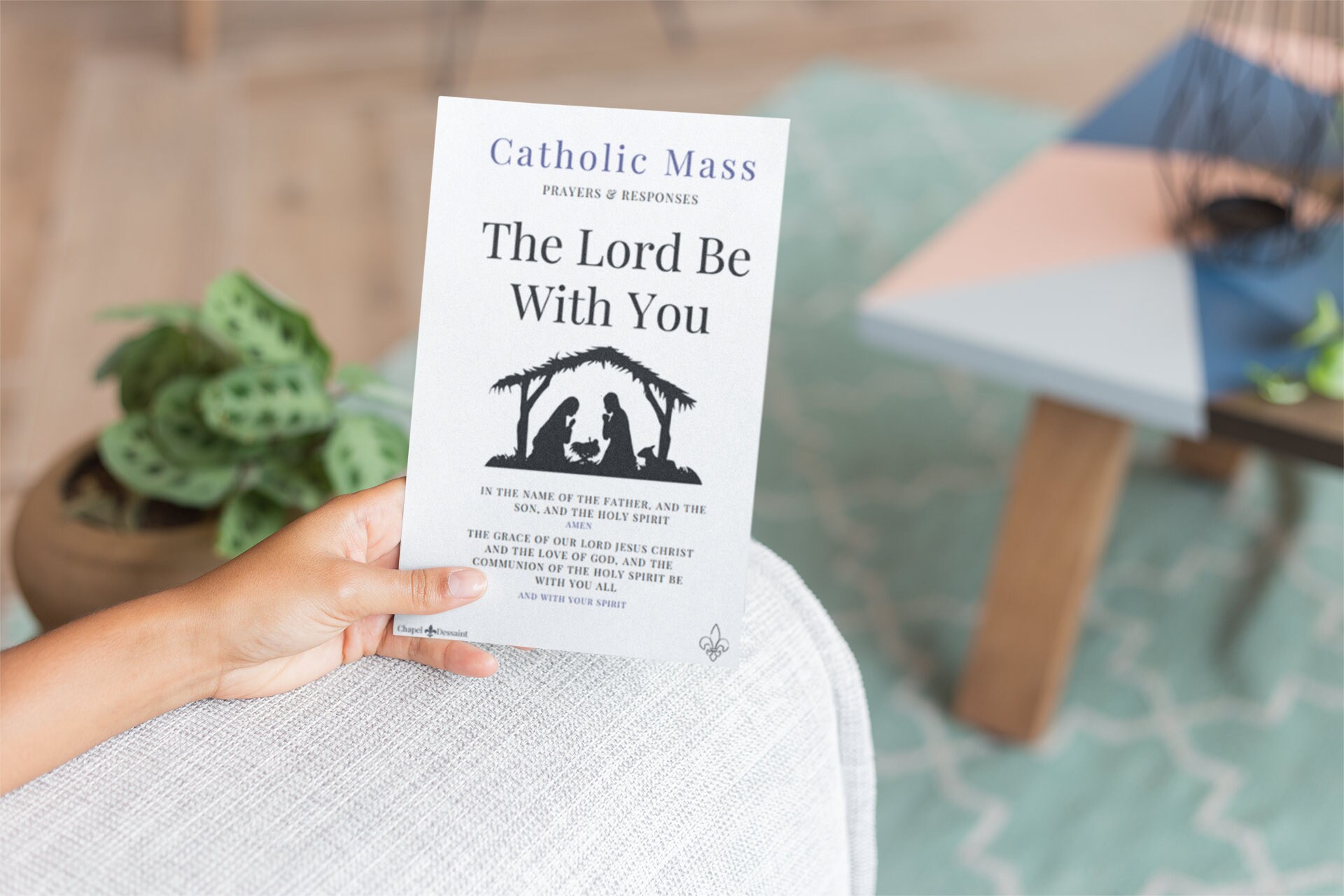 Catholic Mass Missalette, Beautiful Full Color, Matte Finish Card Stock ...