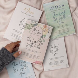 Catholic Mass Missalette: Full Color Prayers & Responses - Etsy