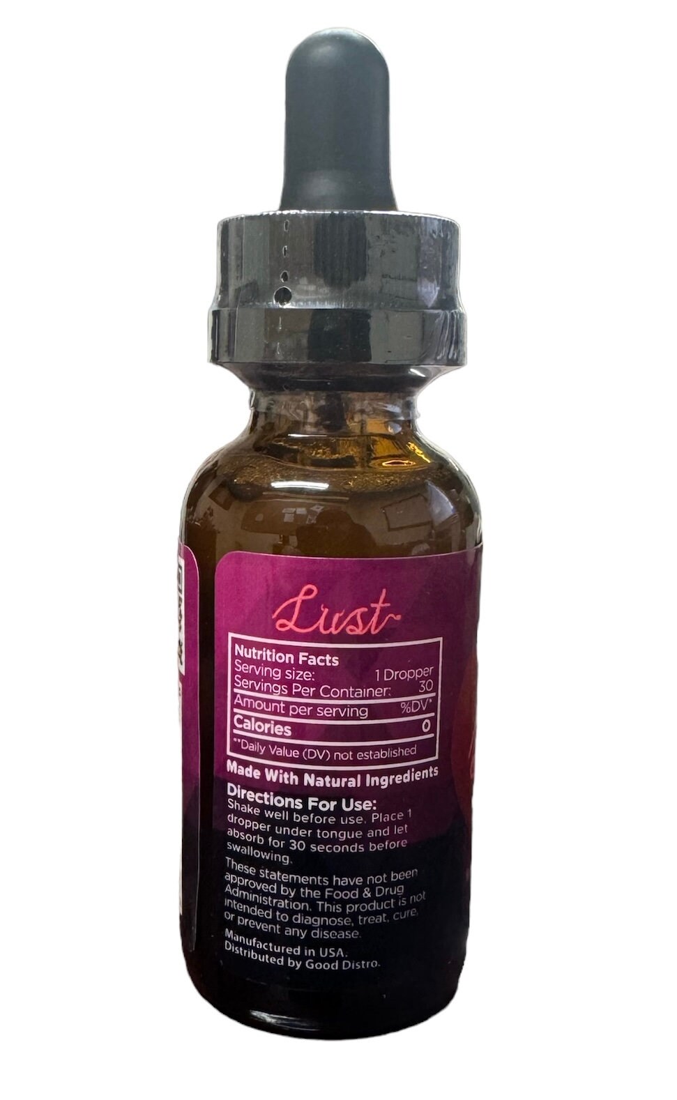 Liquid Lust Libido Boosting Sex Tincture Natural Formulation Horny Goat ...
