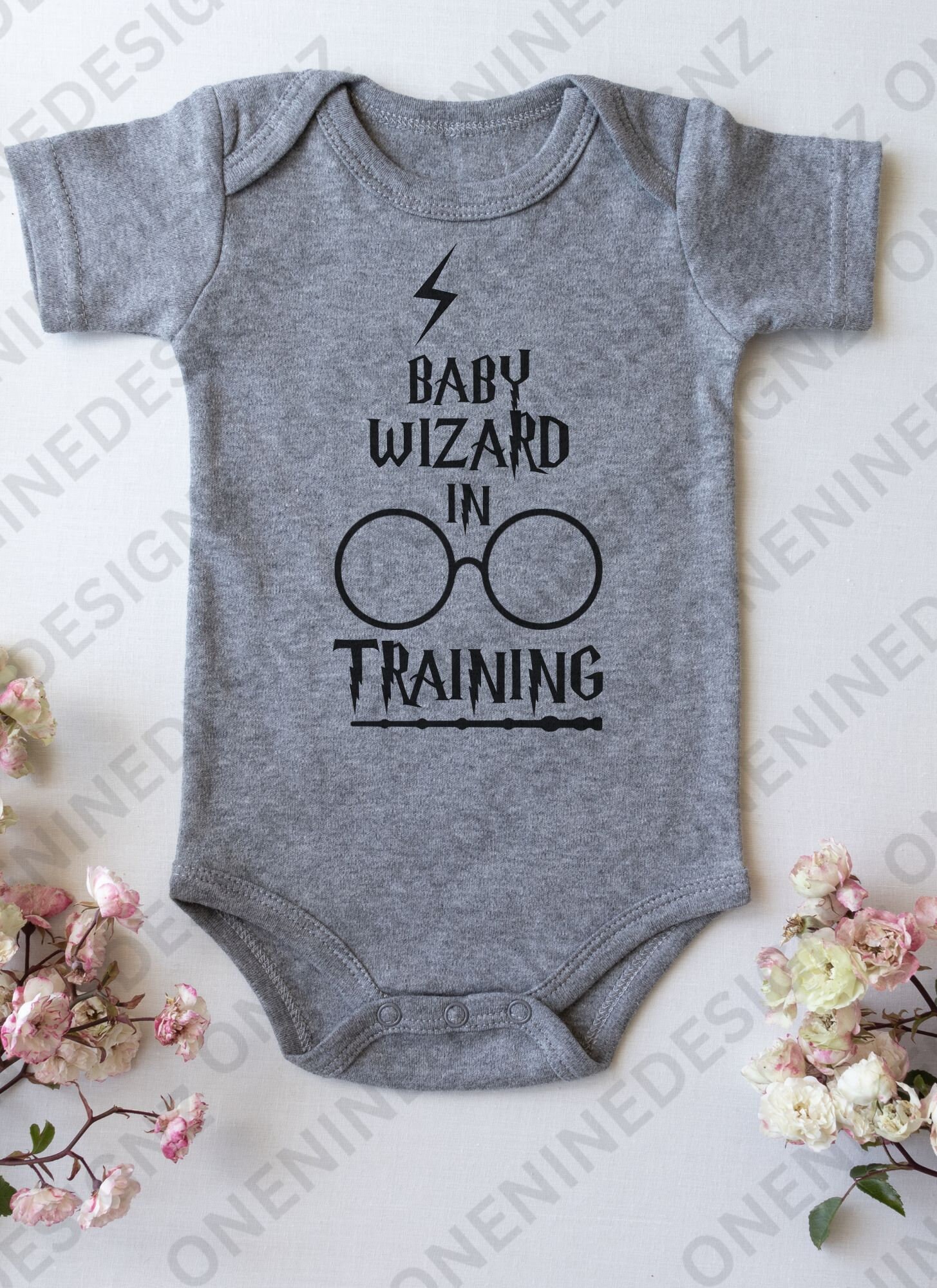 Wizard in Training, Onesie Shirt, Potter Baby, SVG, PNG, Baby Harry ...