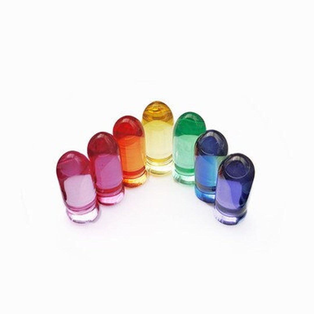Rainbow Ruby Bullets choice of Color - Etsy