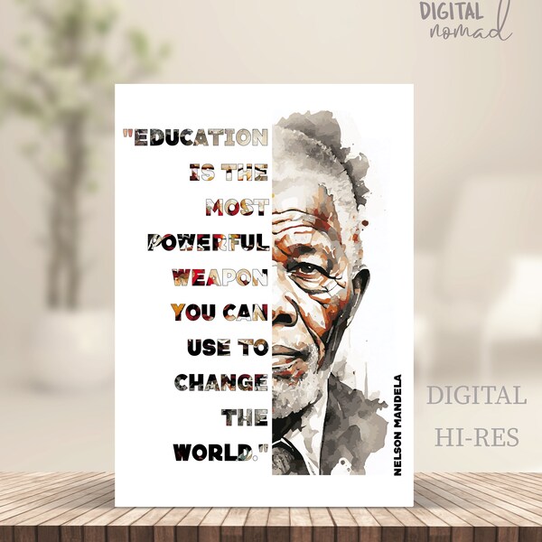 Nelson Mandela - Etsy