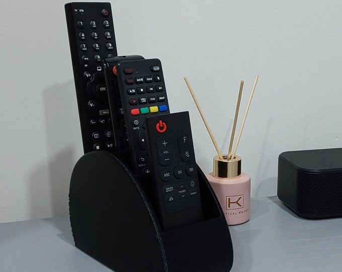 TV Cable or Satellite Decoder Receiver Remote Control Wall Holder Stand ...