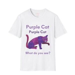Brown Bear Brown Bear Eric Carle Toddler's Tee Purple Cat - Etsy