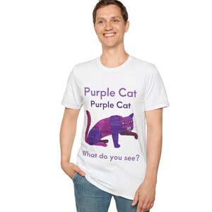 Brown Bear Brown Bear Eric Carle Toddler's Tee Purple Cat - Etsy