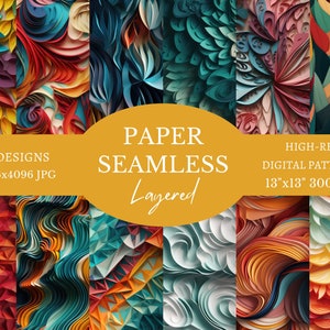 Paper Seamless, Paper Pattern, Paper Background, Seamless, Pattern ...