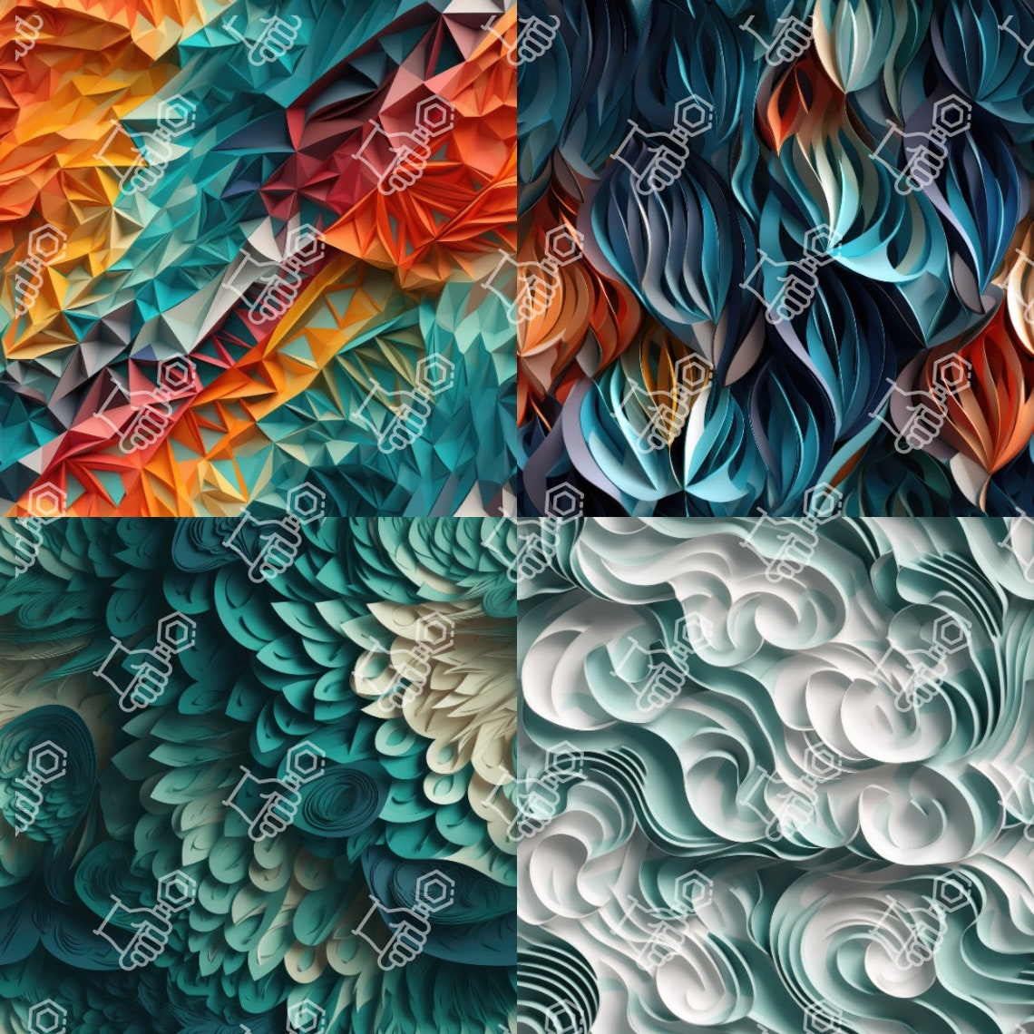 Paper Seamless, Paper Pattern, Paper Background, Seamless, Pattern ...