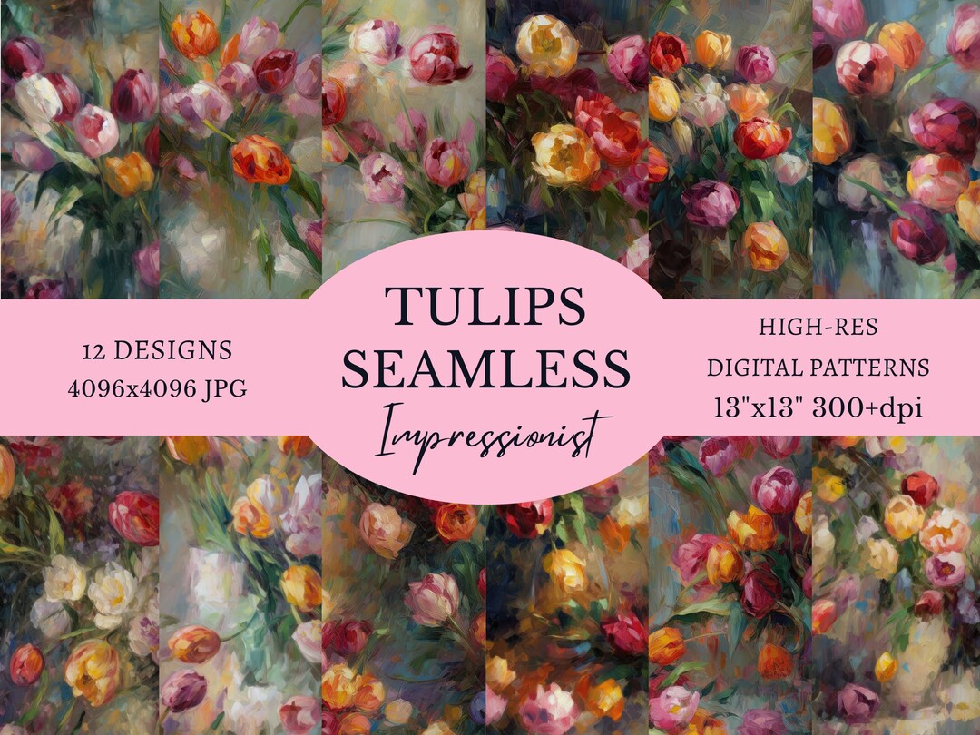 Tulip Seamless, Tulip Pattern, Tulip Background, Mothers, Seamless ...
