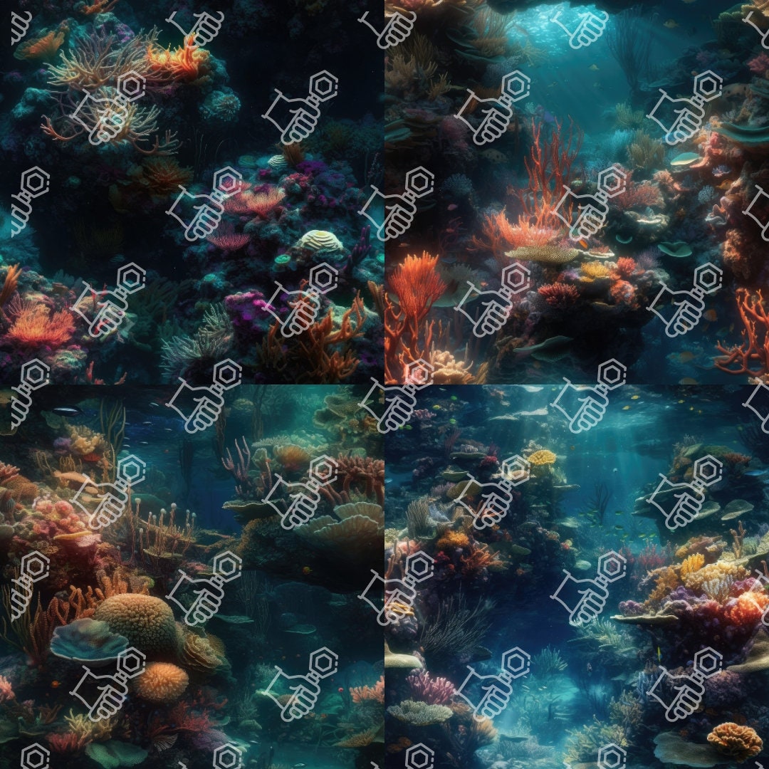 Ocean Seamless Ocean Pattern Ocean Background Seamless - Etsy