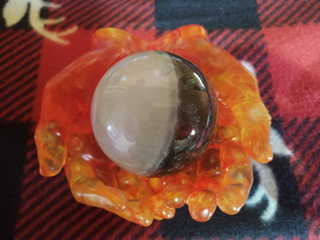 Hands of Fury Holding Multicolored Orb - Etsy