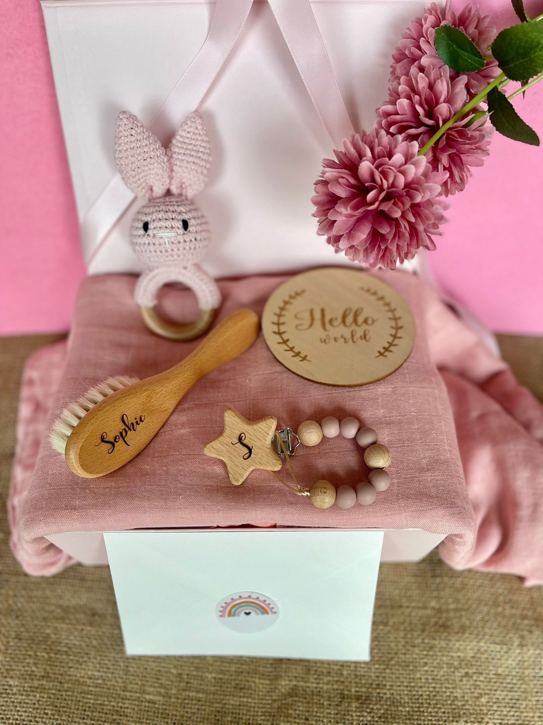 Baby Gift Box, New Born Baby Gift, Baby Shower Gift Set, Baby Girl Gift ...