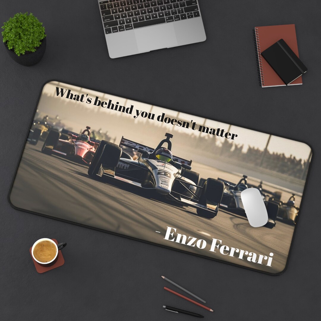 Motorsport Mouse Pad Indycar Style Desk Mat Custom Mouse Pad Car Desk ...