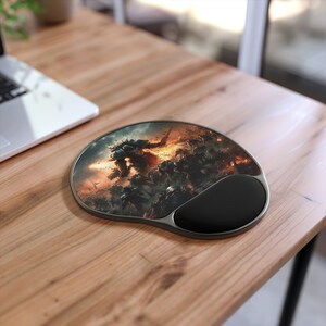 Warhammer Inspired Mouse Pad With Wrist Rest Epic Space - Etsy