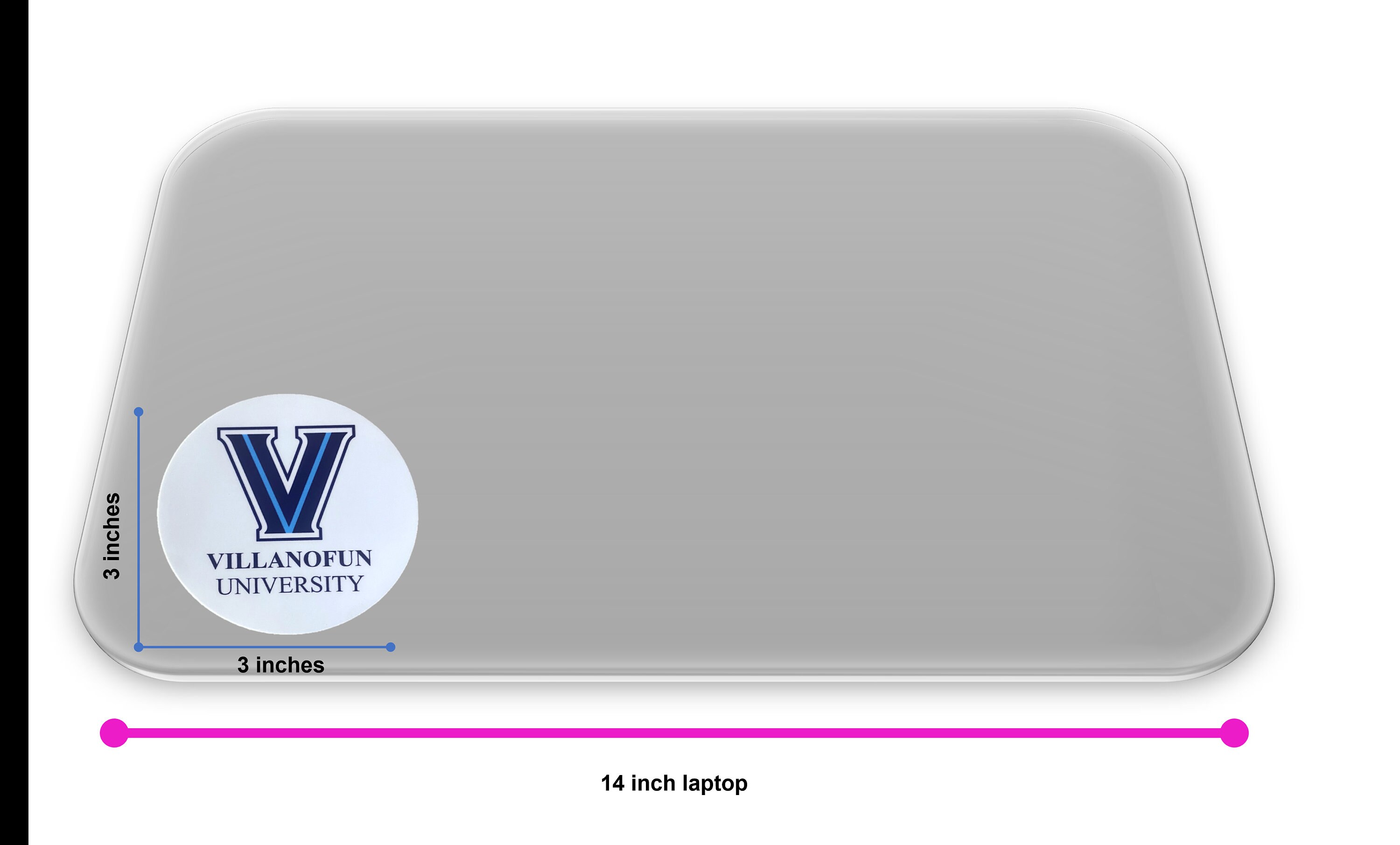 Villanova University "villanofun" Funny Sticker - Etsy