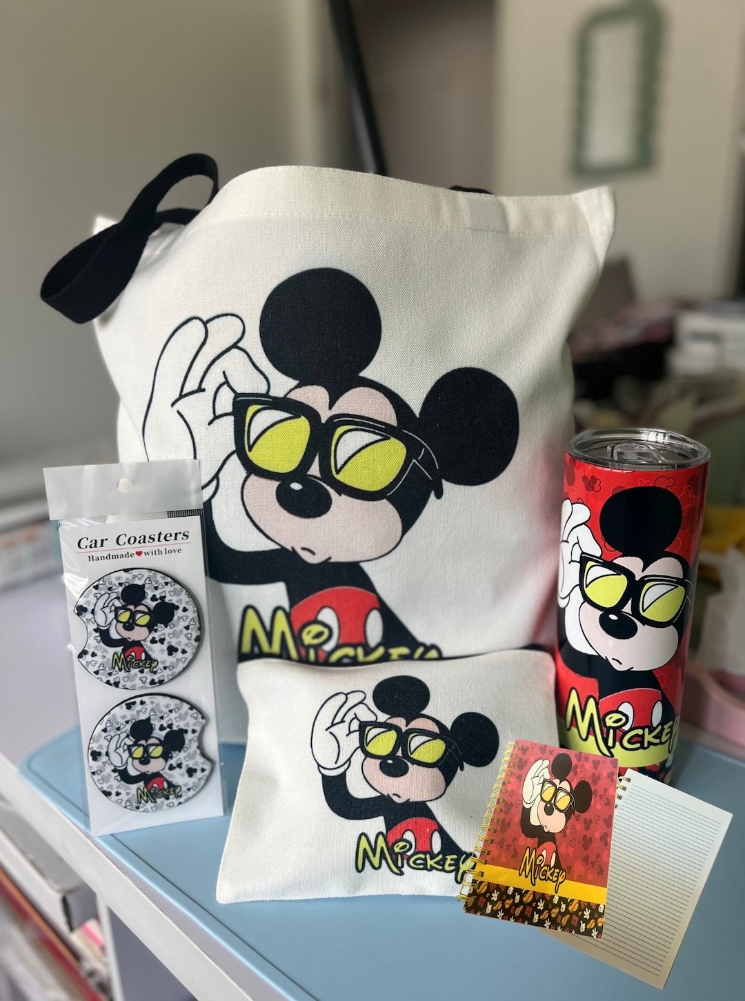 Cute Mickey Mouse Gift Set. - Etsy