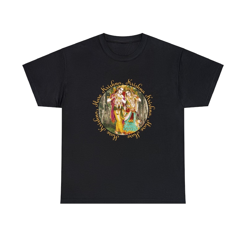 Krishna T-shirt: Hare Krishna, Hindu Religious Tee - Etsy