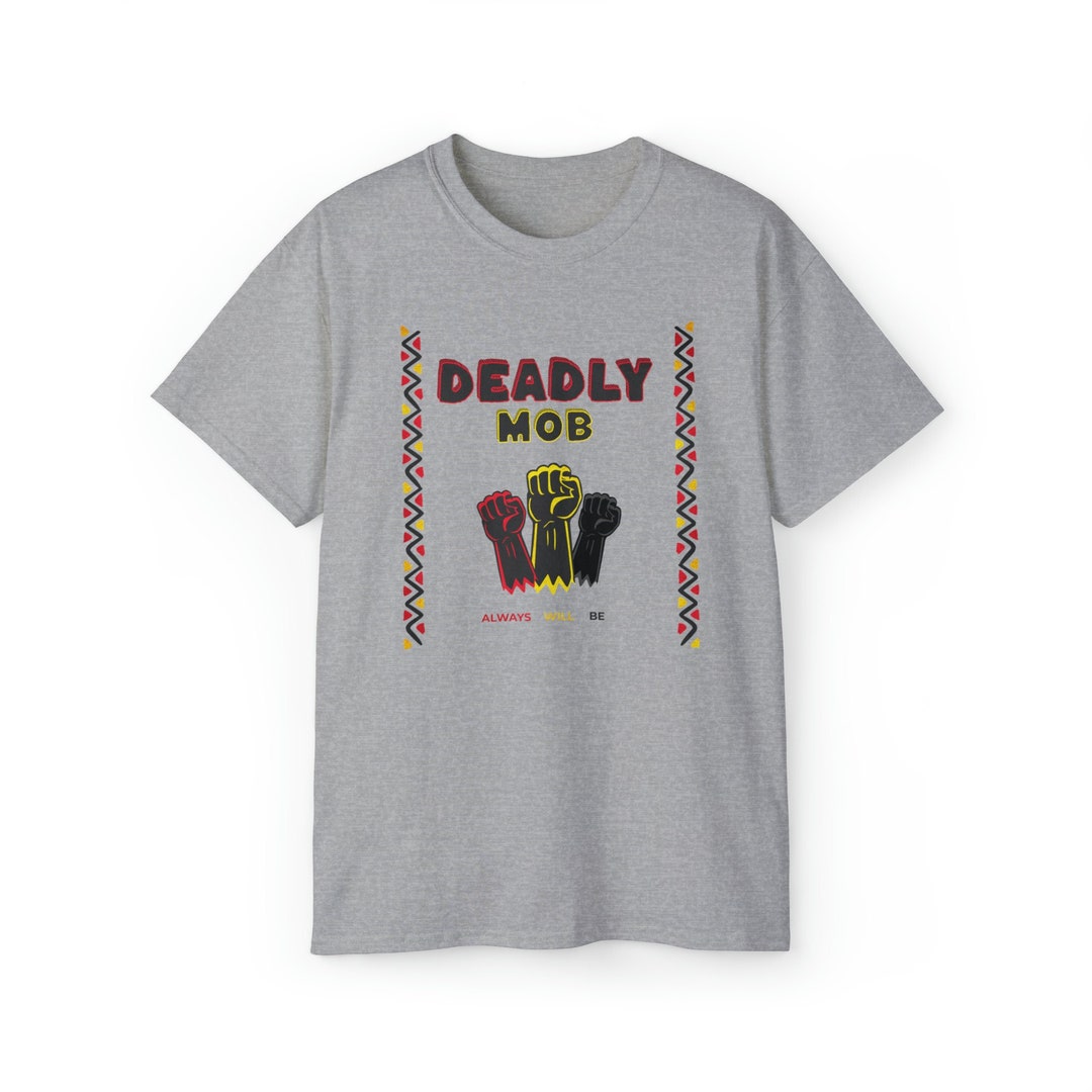 Australian Aboriginal Rights Tee Shirt, Deadly Mob Shirt ...