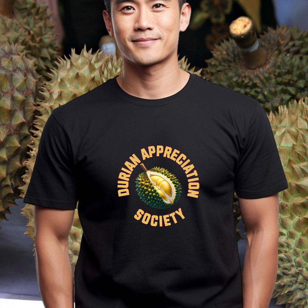 Durian Appreciation Society T-shirt, Funny Durian Malaysia, Indonesia ...