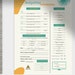 Printable Babysitter Reference Sheet Template, Downloadable Files ...