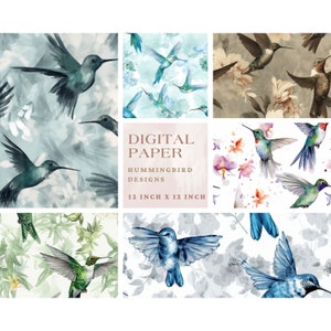 120 Digital Paper Design Bundle I, Instant Download, SEAMLESS TILED ...