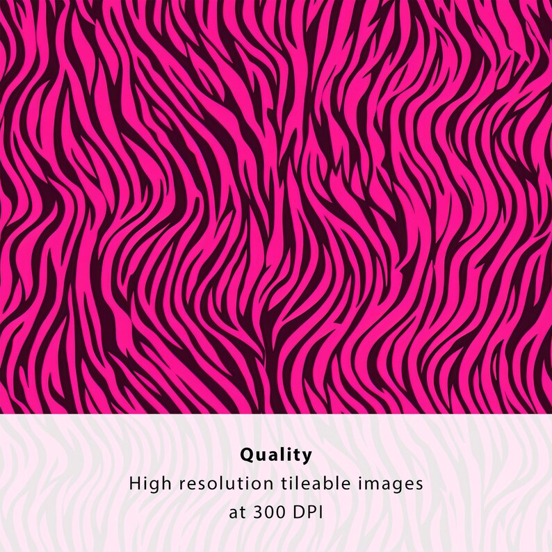 Hot Pink & Glitter Seamless Digital Paper | Hot Pink Digital Patterns ...