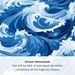 Waves Seamless Digital Paper | Blue Ocean Digital Patterns ...