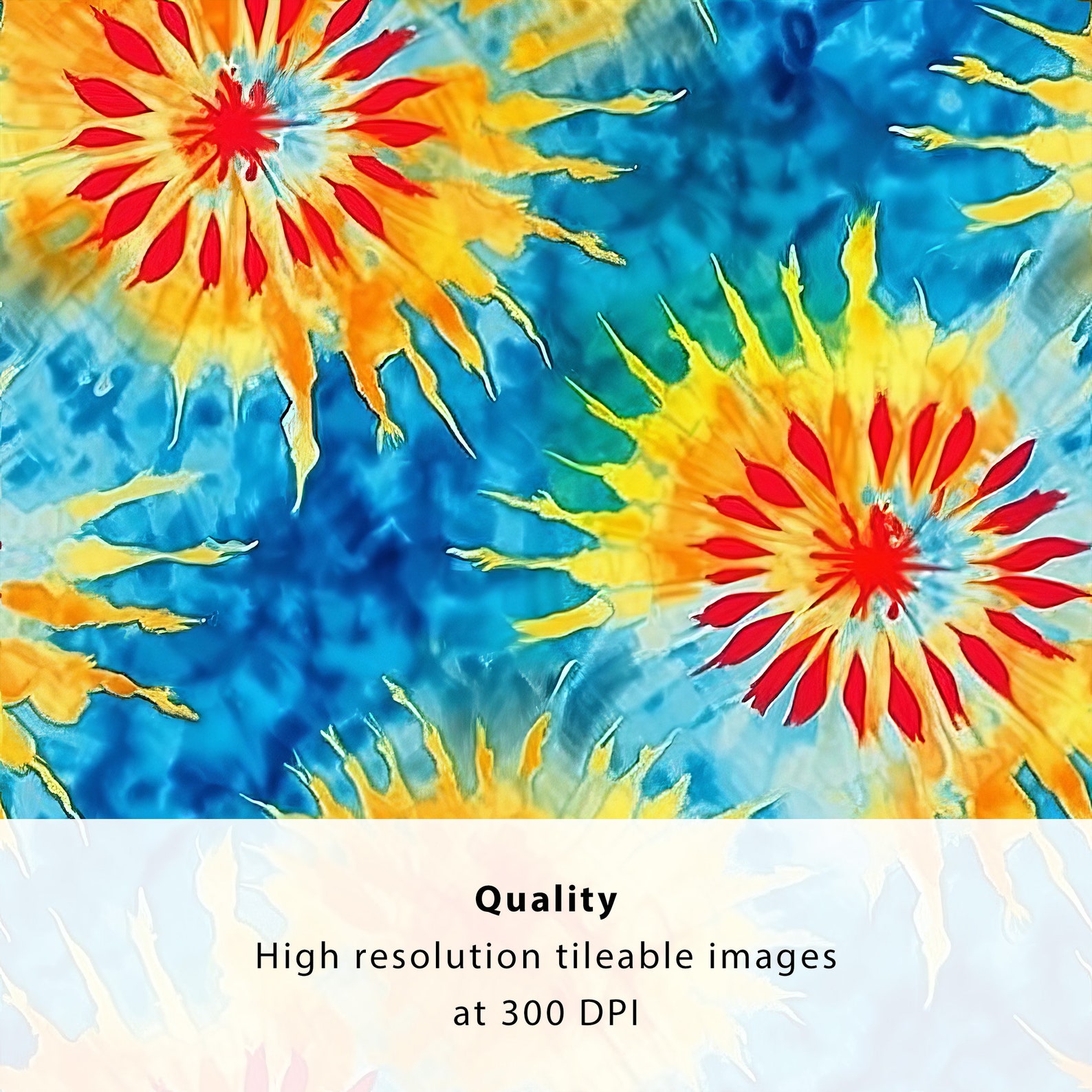 Tie Dye Seamless Digital Patterns | High Res Tie Dye Digital Paper ...