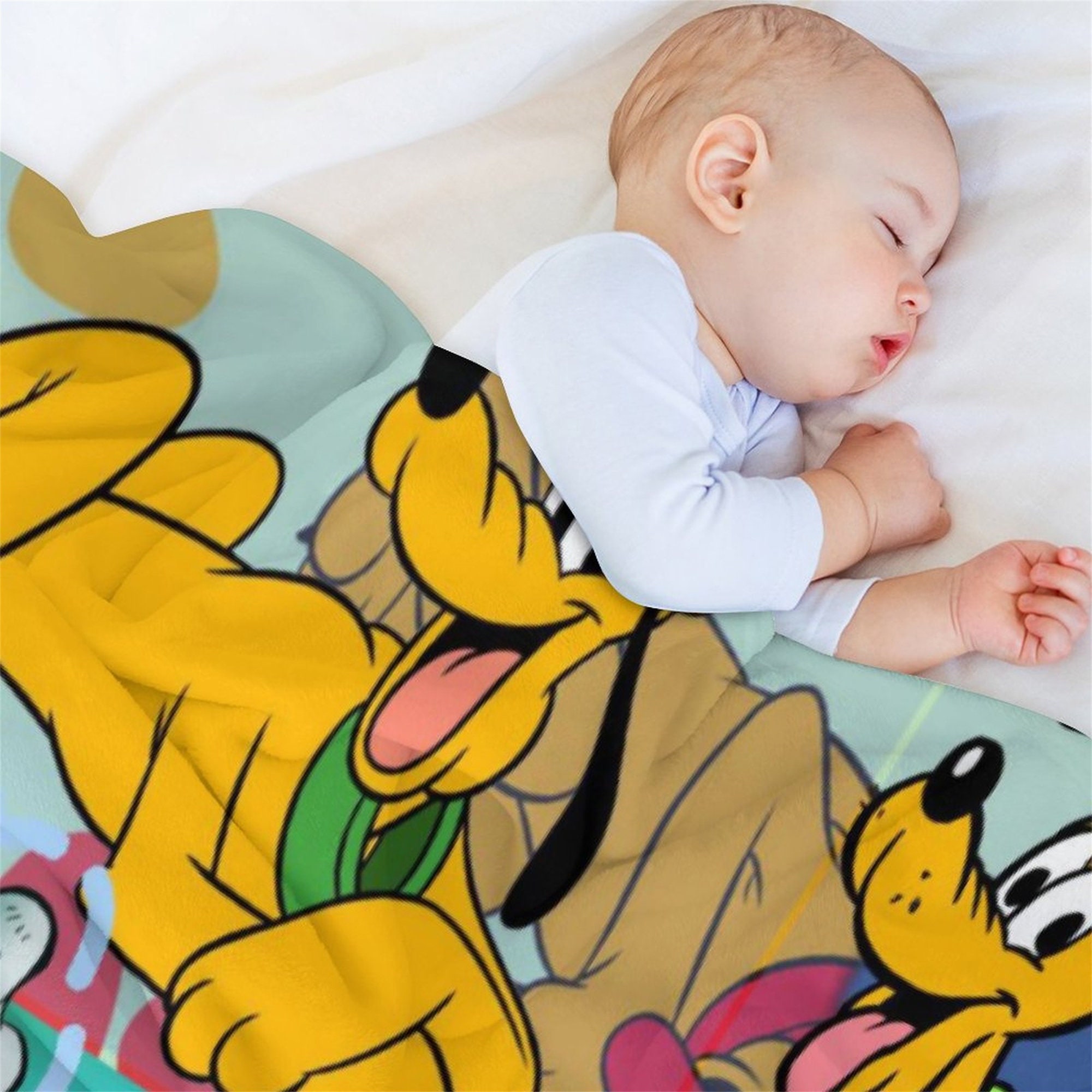 Customized Disney Pluto Blanket Personalized Flannel Couch Nap Blanket sold by Lark Ecstatic ...