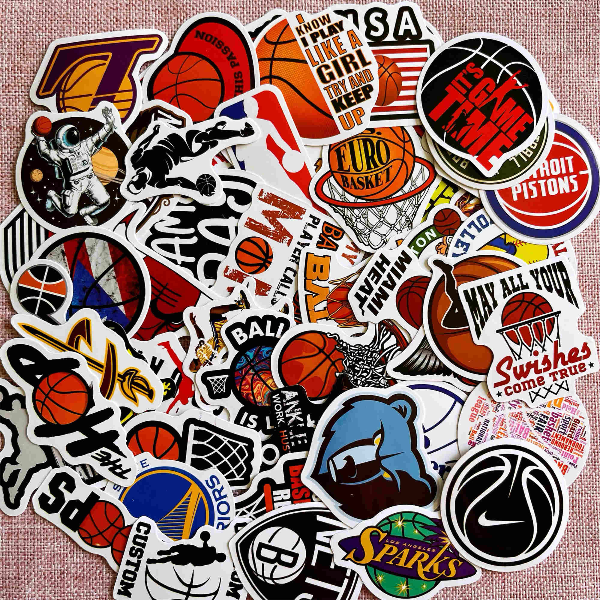 NBA Stickers Wallpaper Jordan Logo Wallpaper, Bulls, 49% OFF