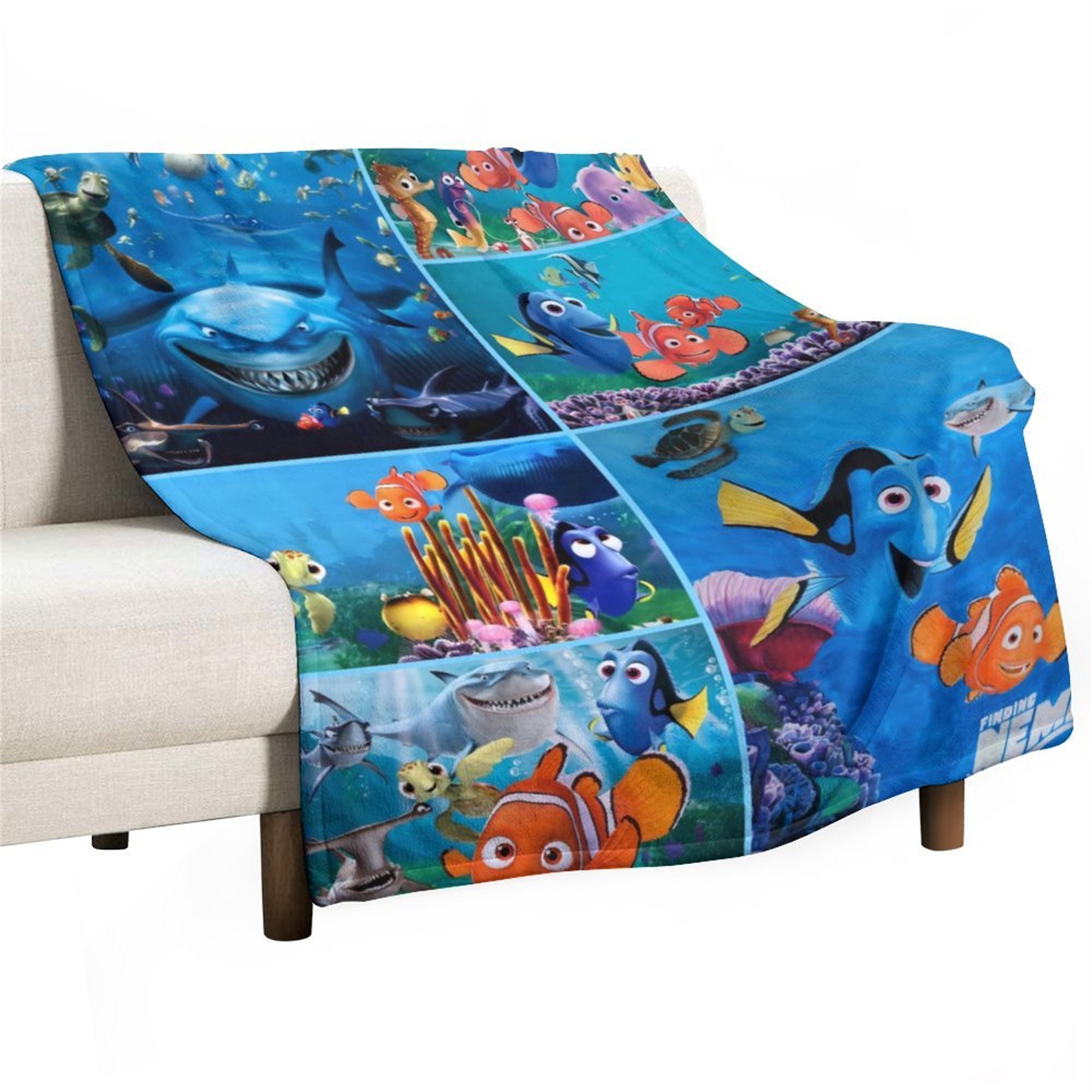 Customized Finding Nemo Blanket Personalized Flannel Couch Nap - Etsy