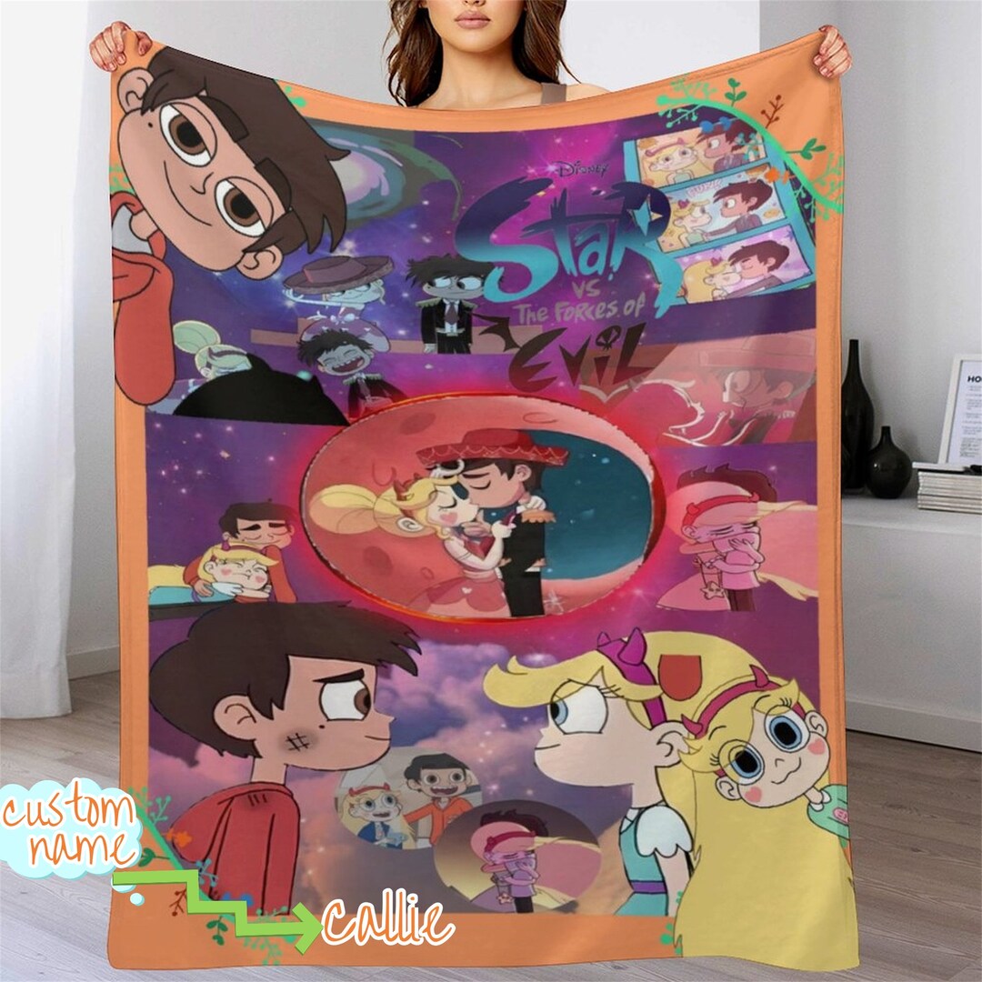 Customized Star Vs. the Forces of Evil Blanket Personalized Flannel ...
