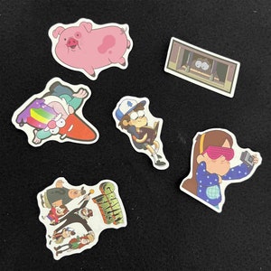 50pcs Gravity Falls Stickers Cool Waterproof Sticker/luggage/skateboard ...