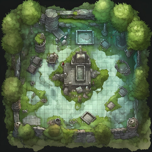 Dnd mapas de batalla 5e - Etsy México