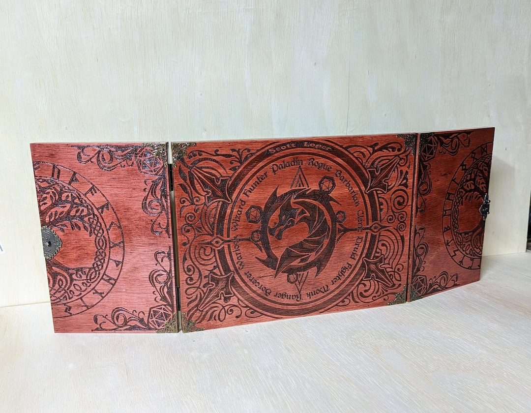 Custom RPG Gamemaster Screen - Etsy