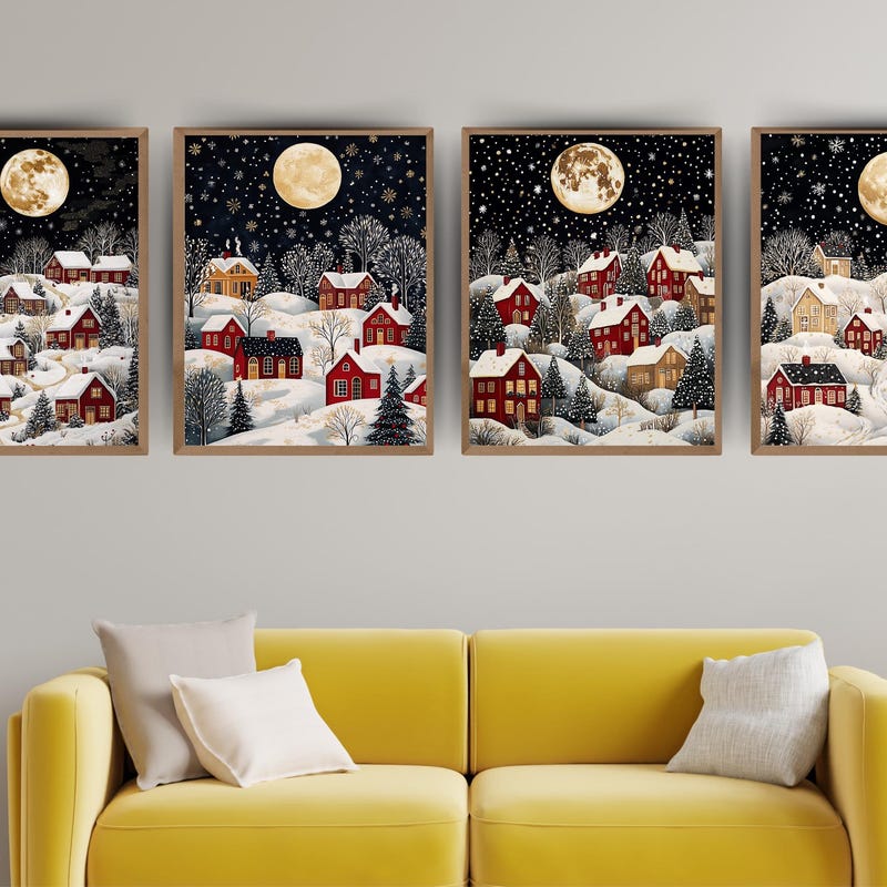 Norwegian Deer Prints - Etsy