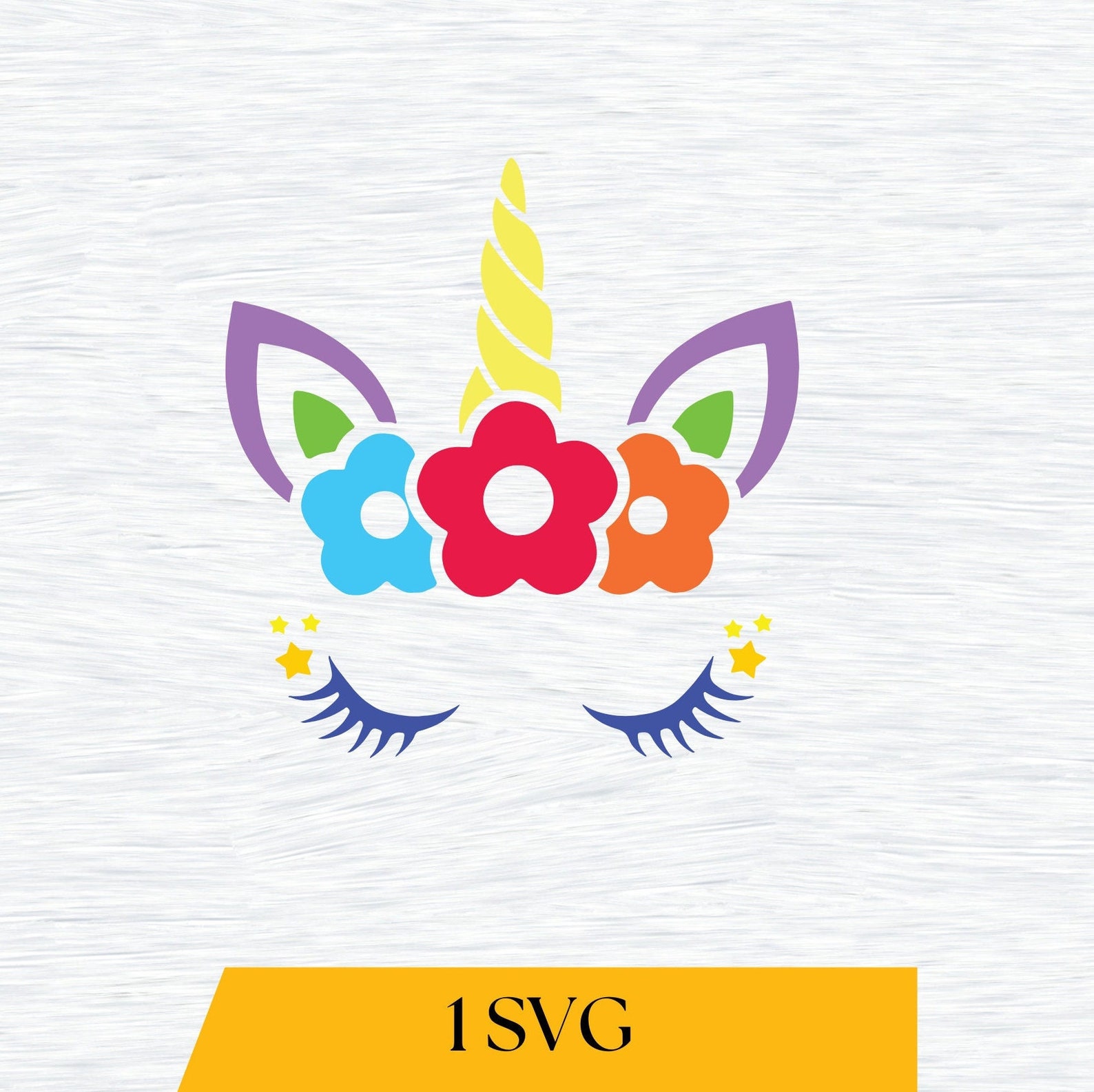 Unicorn Svg Clipart, Unicorn Face Svg, Unicorn Birthday Svg, Cut ...