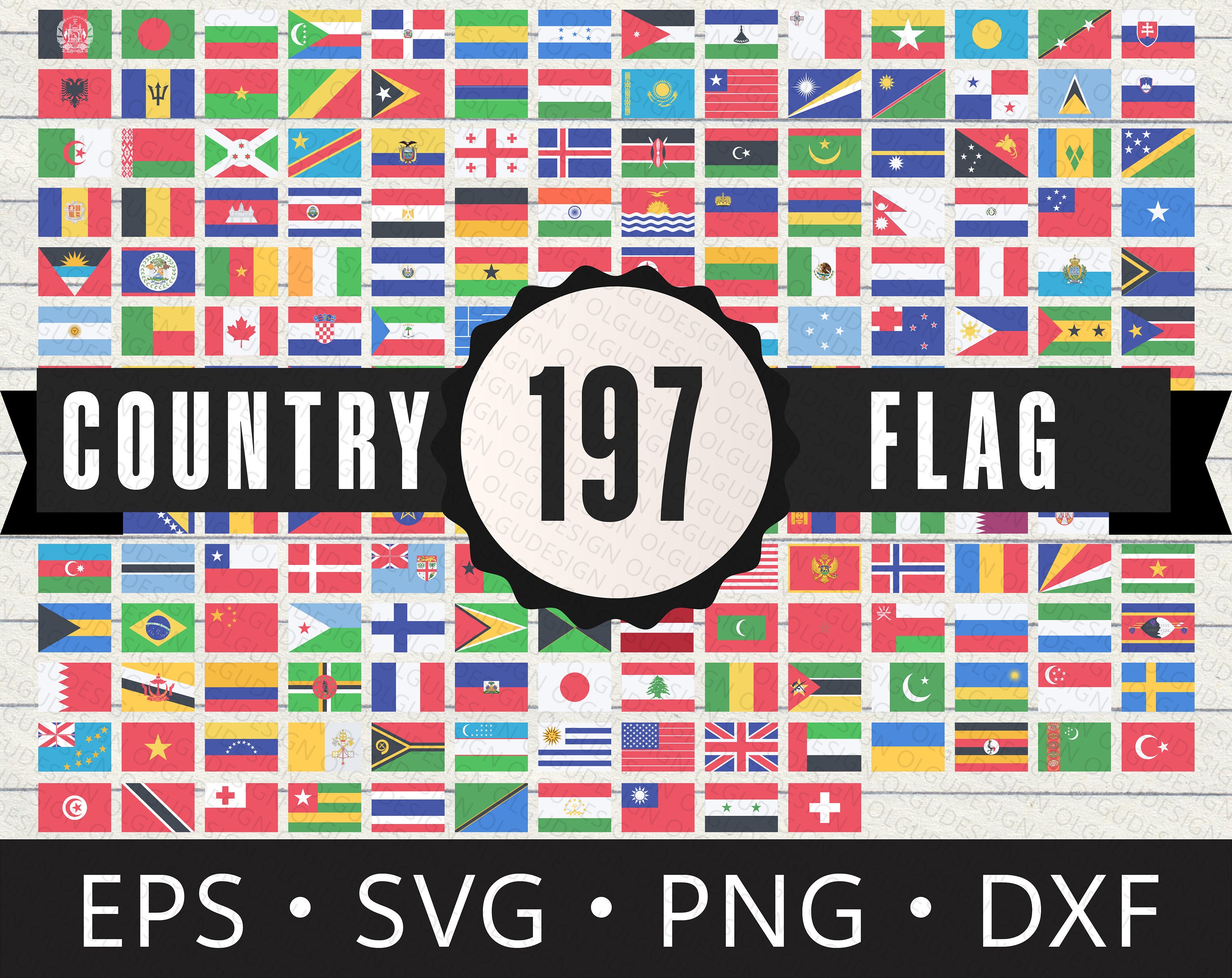 Countrys Flag Svg / Flags of the World Bundle Cricut Design - Etsy Ireland