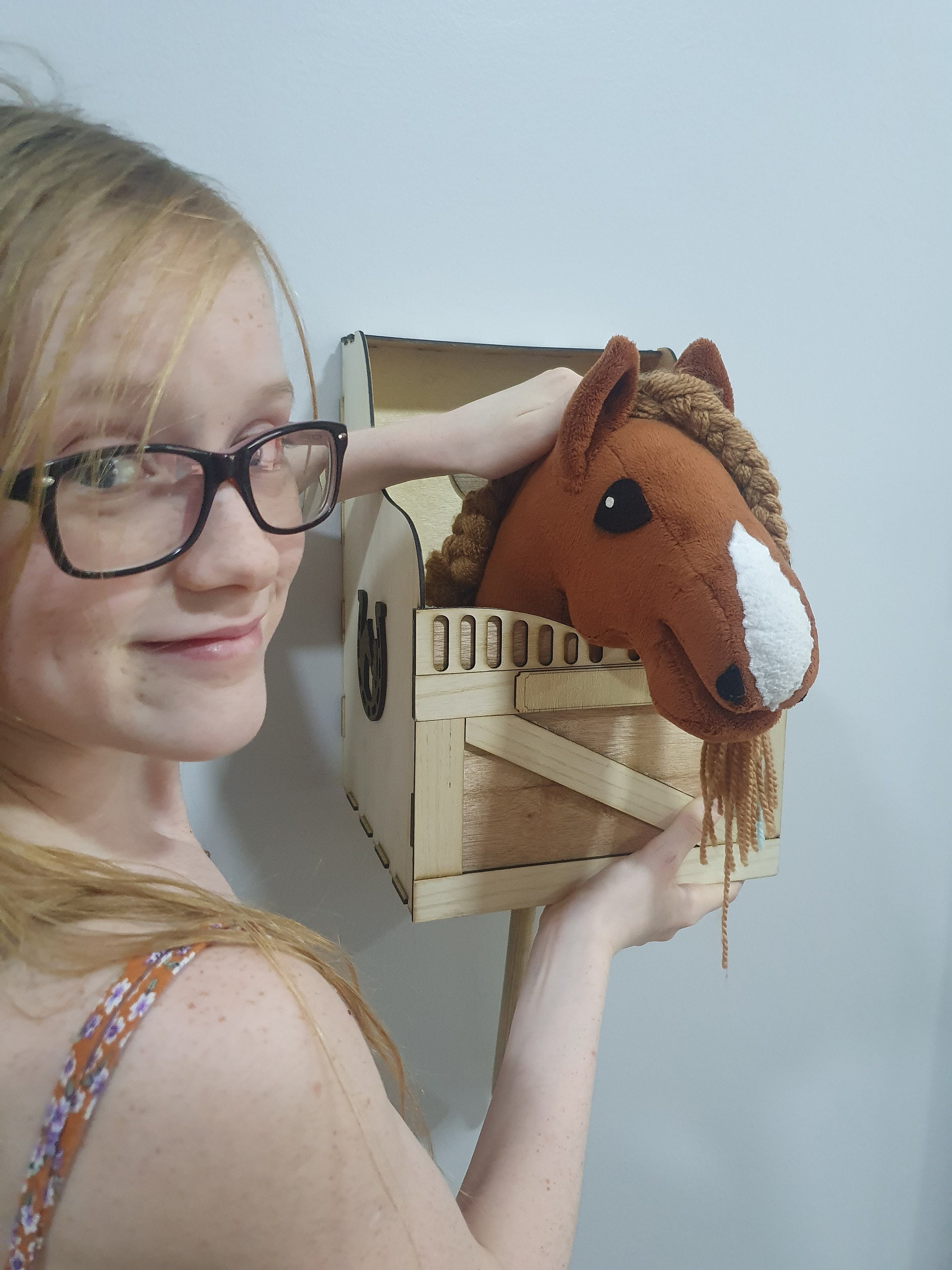 Deluxe Hobby Horse Storage Stable - Etsy