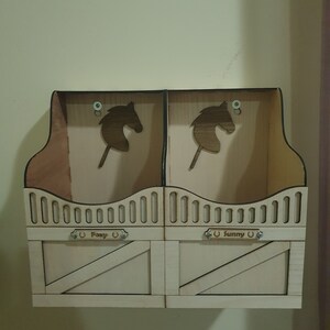 Hobby Horse Stable Laser Cut Digital DESIGN FILES ONLY ***for Personal Use Only*** - Etsy