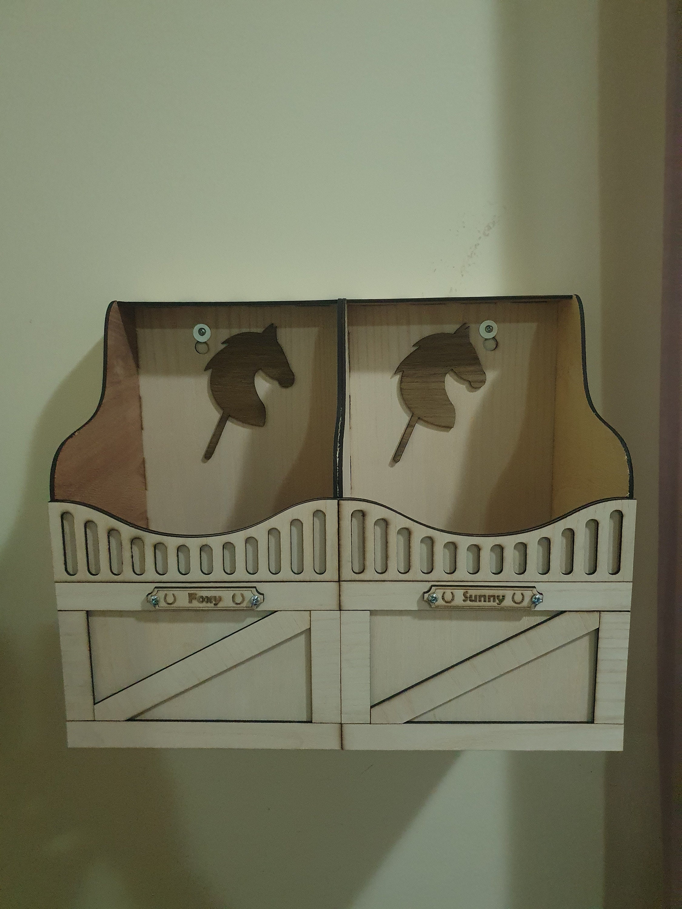 Hobby Horse Stable Laser Cut Digital DESIGN FILES ONLY ***for Personal ...