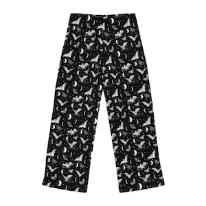 Bats & Moths Goth Women's Pajama Pants | | Plus Size Gothic Clothing ...