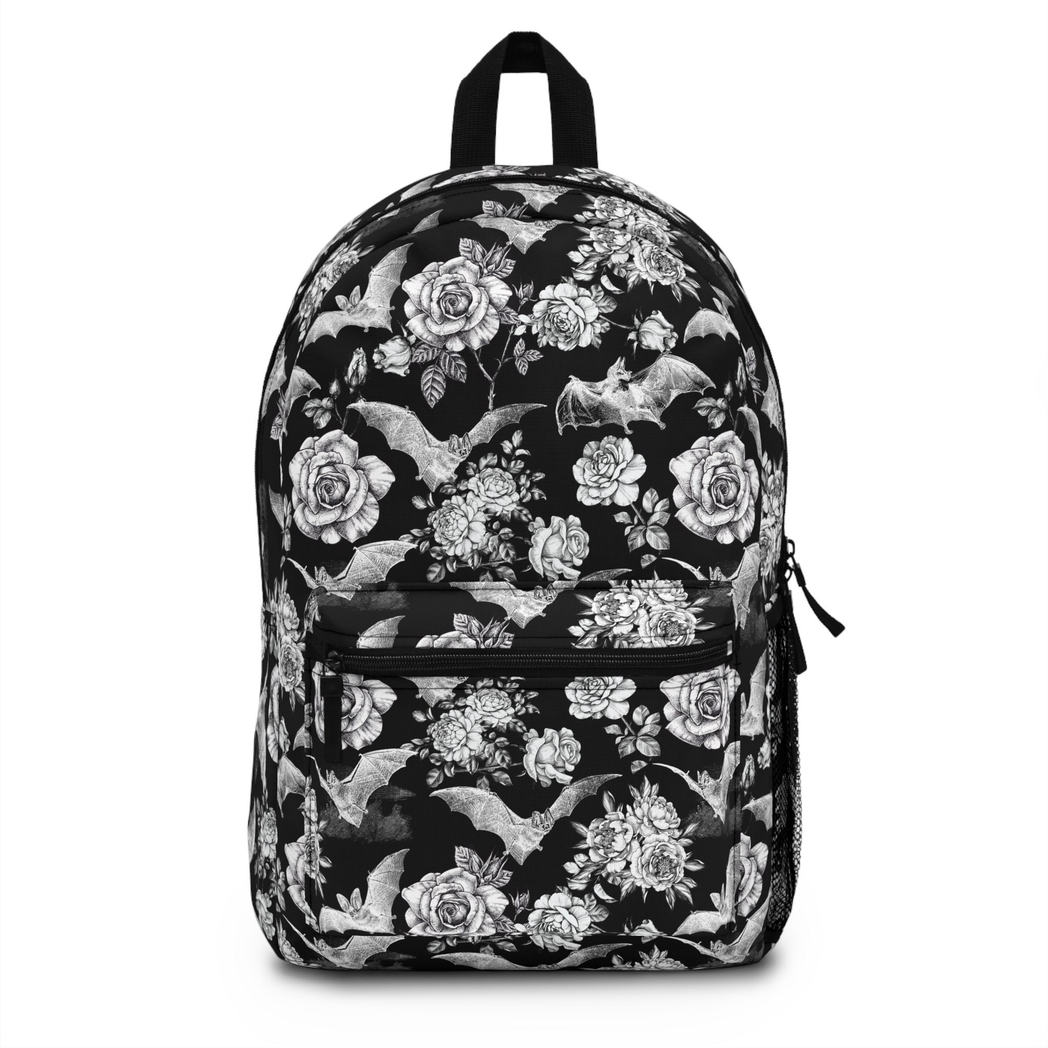 Gothic Bats Backpack Dark Academia Backpack Dark Cottagecore Rucksack ...